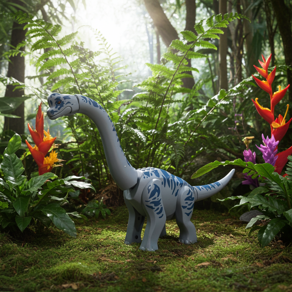 Brachiosaurus—Pick Color – CompataBrick